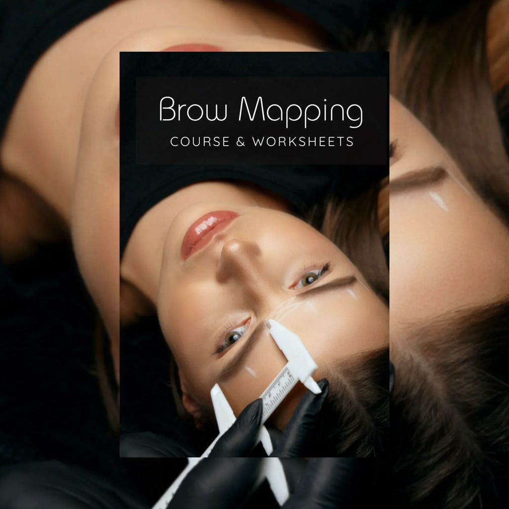 Eyebrow Mapping Course Editable Training Manual | Master Precision Brow ...