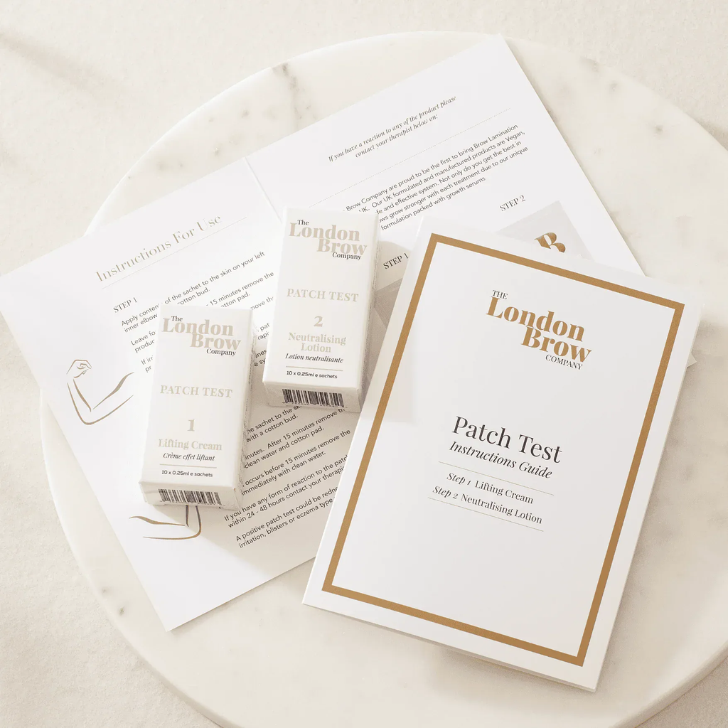 Buy London Brow Patch Test Sachets with Client Cards | Accurate & Easy ...